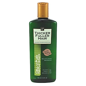 Thicker Fuller Hair Shampoo Revitalizing 12 Ounce (355ml) (Pack of 3)