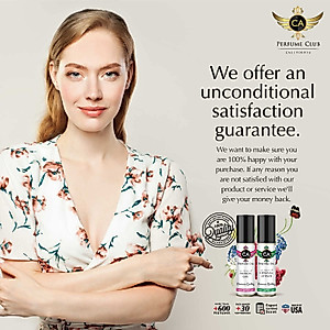 CA Perfume Impression of Yves S. Lauren La Nuit Homme For Men Replica Fragrance Body Oil Dupes Alcohol-Free Essential Aromatherapy Sample Travel Size Concentrated Long Lasting Roll-On 0.3 Fl Oz/10ml