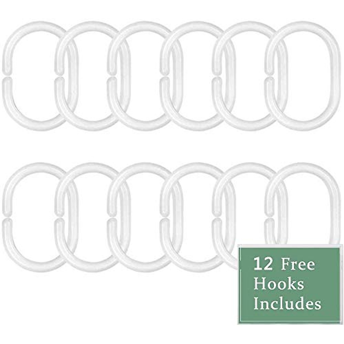 TJZ HOME Flamingo Shower Curtains Fabric, Pink Flamingo, Gray-Blue Palm Leaf Background Decoration Design Polyester Cloth Print Bathroom Curtains Include Hooks Set 72〃w by 72〃L (s2825)