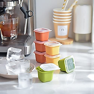 Square Ice Cube Tray with Lids, Ice Cube Mold Set of 6, for Whiskey, Cocktails, Tea, Coffee, Keep Drinks Chilled (Color : 4PCS)