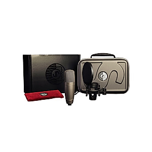 Shure KSM42 Cardioid Condenser Microphone - Large Dual-Diaphragm Side-Address Mic for World Class Vocals, with Prethos Advanced Preamplifier Technology, Ultra-Wide Dynamic Range & Internal Shock Mount