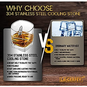 Gifts for Men Him Dad Christmas Stocking Stuffers,Whiskey Stones Gifts,Anniversary Birthday Drinking Gifts Ideas for Him Boyfriend Husband Papa Brother,Bourbon Gifts for Men,Groomsmen Gifts