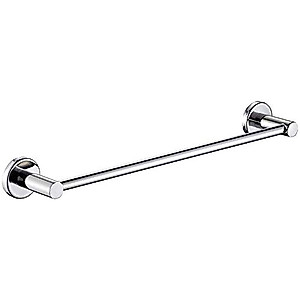 DDBATYYEH Towel Rail Towel Shelfs,Bathroom Shelves Towel Round Round Bar Fixing Screw Kitchen Bathroom Rack Polished Bath Towel Holder, 82cm