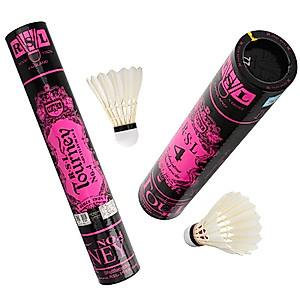 RSL No.4 Tourney Badminton Shuttlecock Birdy 12-Pack (speed-77)