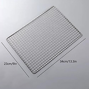 Camping Fire Pit, Foldable Campfire Grill with Storage Bag, Barbeque Grill, Lightweight Camping Grills, Camping Campfire Grill for Fireplace Outdoor Bbq Camping Fire Pit Stainless Steel Grills