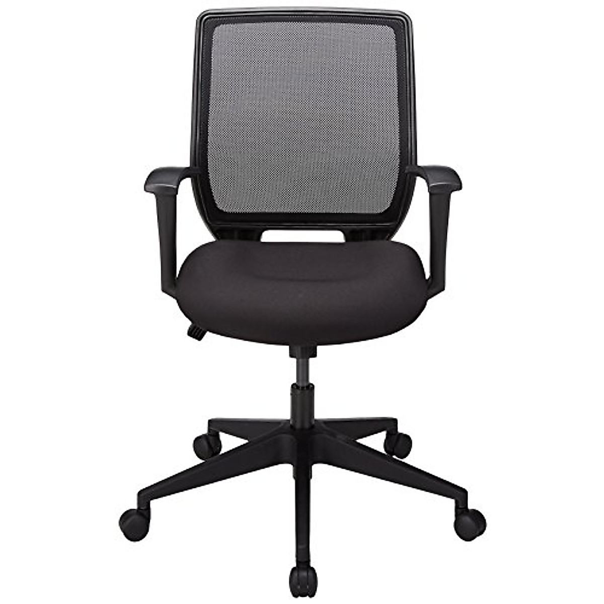Lorell Executive Mid-Back Work Chair 2.6" Height X 62.5" Width X 26.8" Length Black
