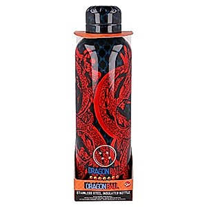 Stor Stainless Steel Bottle 515 ml Dragon Ball, Black, Medium