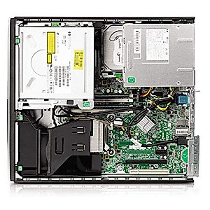 HP Small Form Factor Computer Desktop PC, Intel Core 2 Duo, 8GB Ram, 128GB M.2 SSD, 500GB Hard Drive, WiFi & Bluetooth, Keyboard and Mouse, 19 Inch FHD Monitor, 1080p Web Camera, Windows 10 (Renewed)