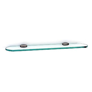 18" x 4.32" Bathroom Shelf Finish: Satin Nickel