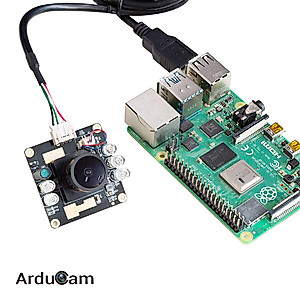 Arducam 1080P Day & Night Vision USB Camera for Computer, 2MP Automatic IR-Cut Switching All-Day Image USB2.0 Webcam Board with IR LEDs for Windows, Linux, Android and Mac OS