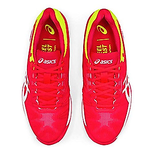 ASICS Women's Solution Speed FF Clay Tennis Shoes, Laser Pink/White, 8 M US