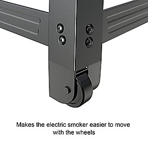 Electric Smoker Stand for Masterbuilt 30" and 40" Electric Digital Electric Smokers, MB20101114 Universal Leg Extension Kit Accessories for Masterbuilt 30inch/40Inch, Black