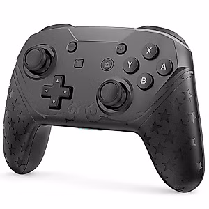 YCCTEAM Wireless Pro Controller Compatible with Switch/Switch Lite/Switch oled, Remote Gamepad Joystick with NFC, Double Vibration and Wake up Function