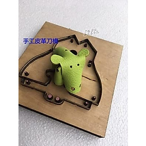 Elephant cow bear wolf hippo abstract animal knife - (Color: Elephant)