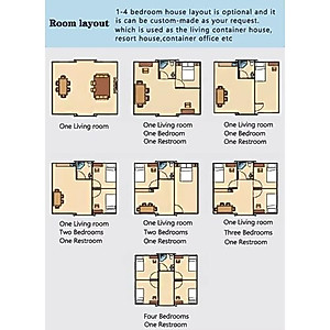 Lightweight Waterproof Soundproof Folding Container House Customized Folding Prefab Container House Colors Can Be Selected