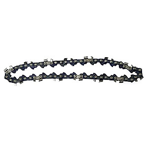 RLECS 4 Inch Mini Chainsaw Chain and Guide Bar Set Chainsaw Accessories 4-Inch Replacement Saw Chain Bar for 4 Inch Mini Cordless Handheld Electric Chainsaw (1 Chain+1 Bar)