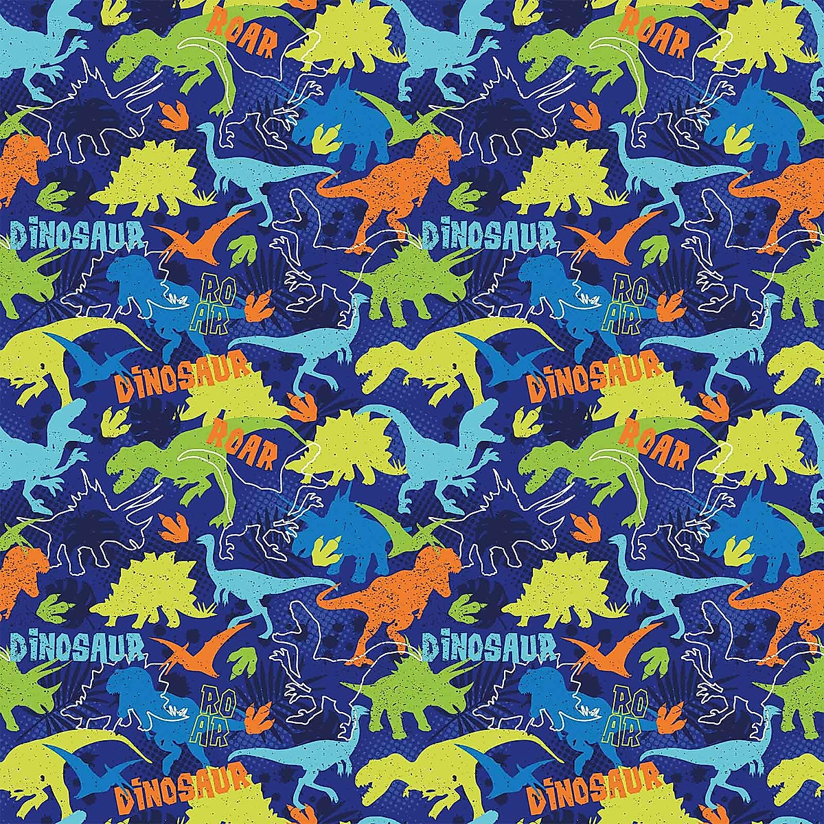 We Moment Dinosaur Wrapping Paper Rolls 3 Rolls 17 inch X 120 inch Happy Birthday Wrapping Paper Girl Kids Boy Dinosaur Wrap Paper For Dinosaur Party Birthday Wrapping Paper