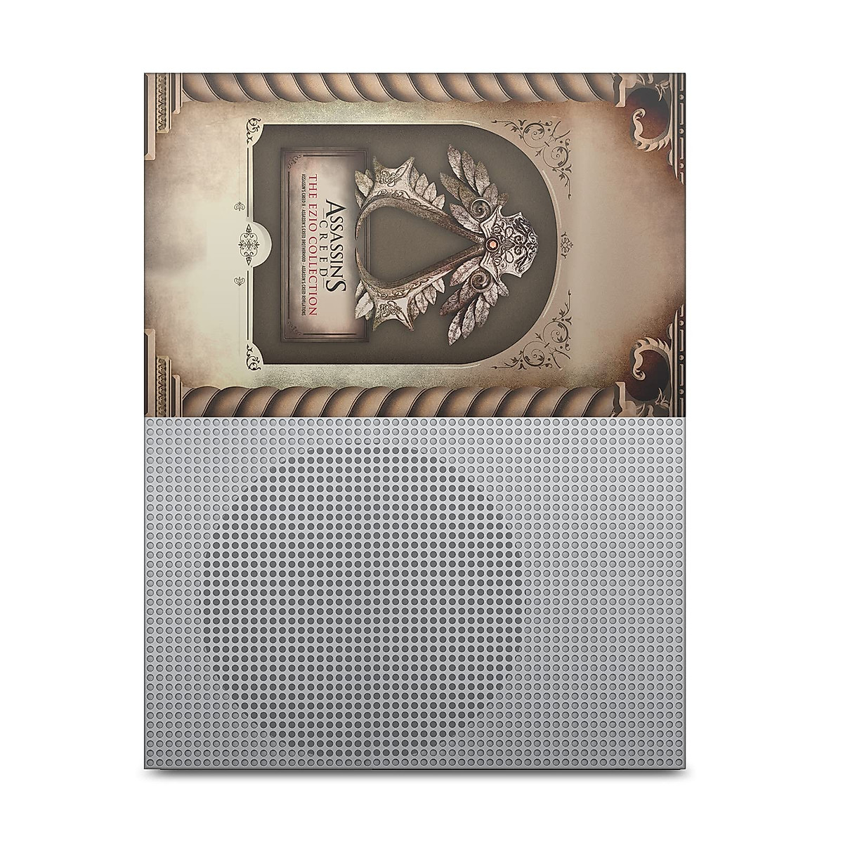 Head Case Designs Officially Licensed Assassin's Creed Belt Crest II Graphics Matte Vinyl Sticker Gaming Skin Decal Cover Compatible With Xbox One S Console and Controller Bundle