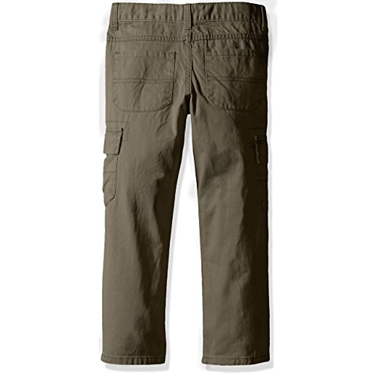 Wrangler Authentics boys Classic Cargo Pants, Olive, 10 US