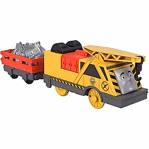 Fisher-Price Thomas & Friends Kevin motorized toy crane vehicle for preschool kids ages 3 years and older