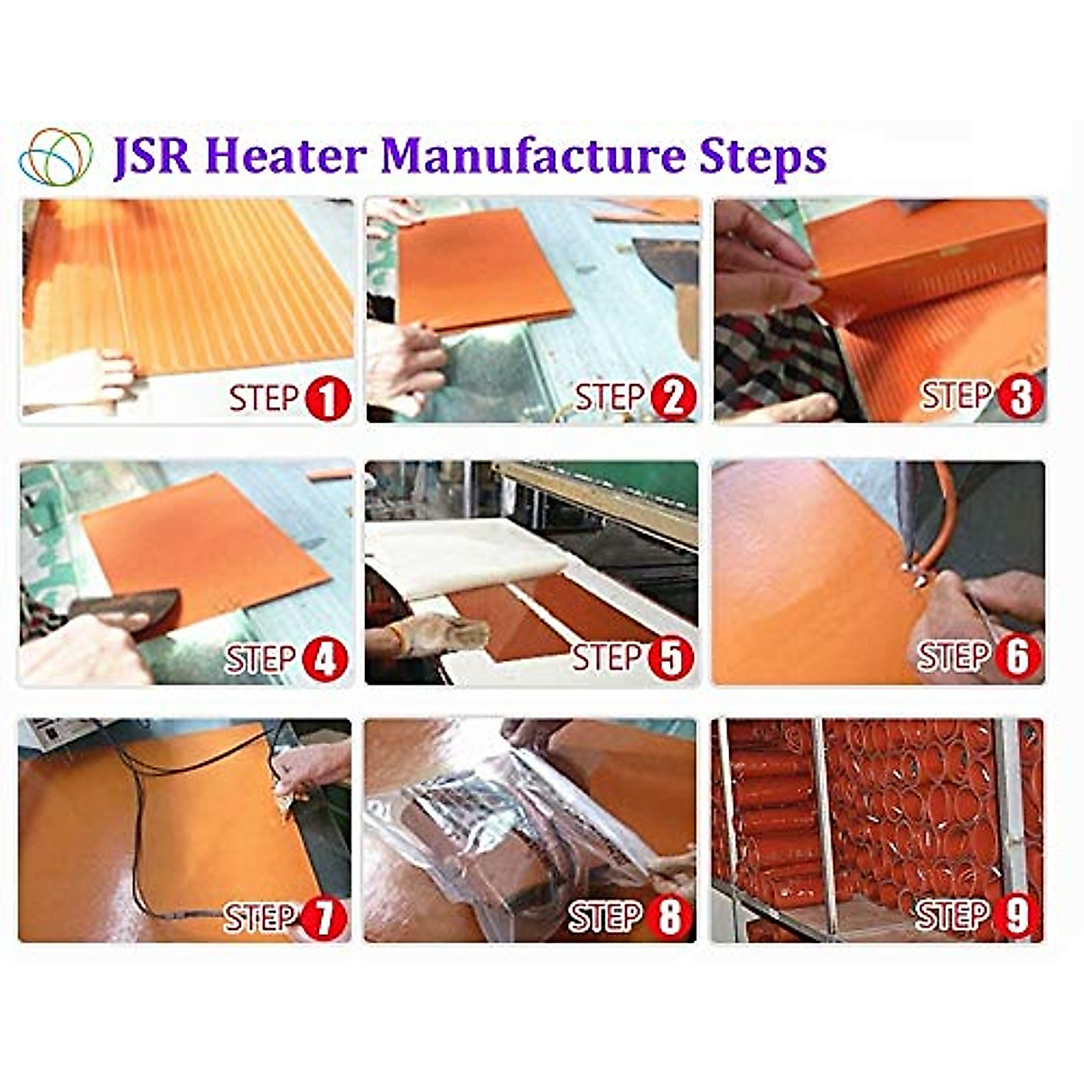 4" X 8" 100 X 200mm 12V 12W Reptile Pet Terrarium Case Egg Incubator Heater Warmer