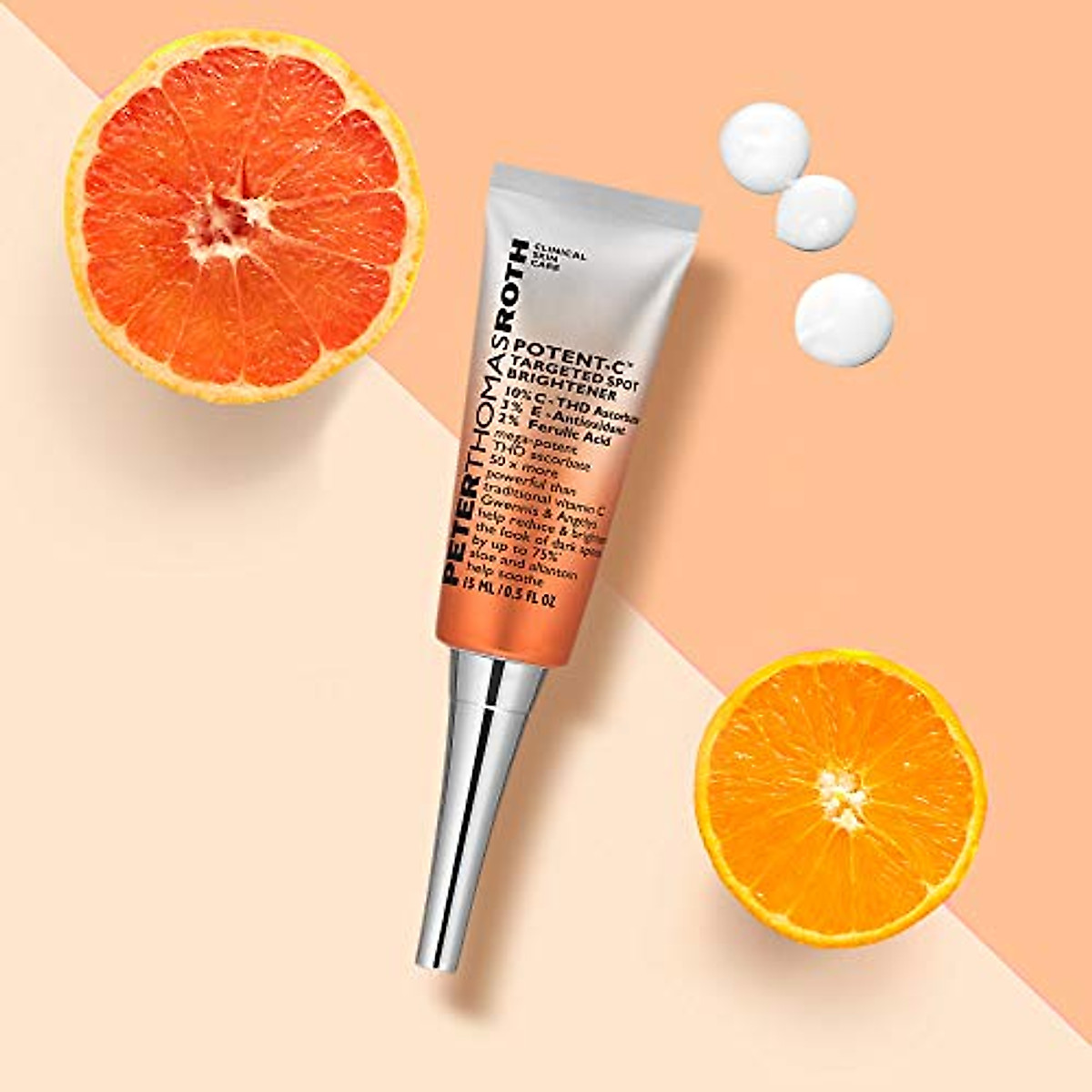 Peter Thomas Roth | Potent-C Targeted Spot Brightener | Brightening Vitamin C Treatment and Dark Spot Treatment