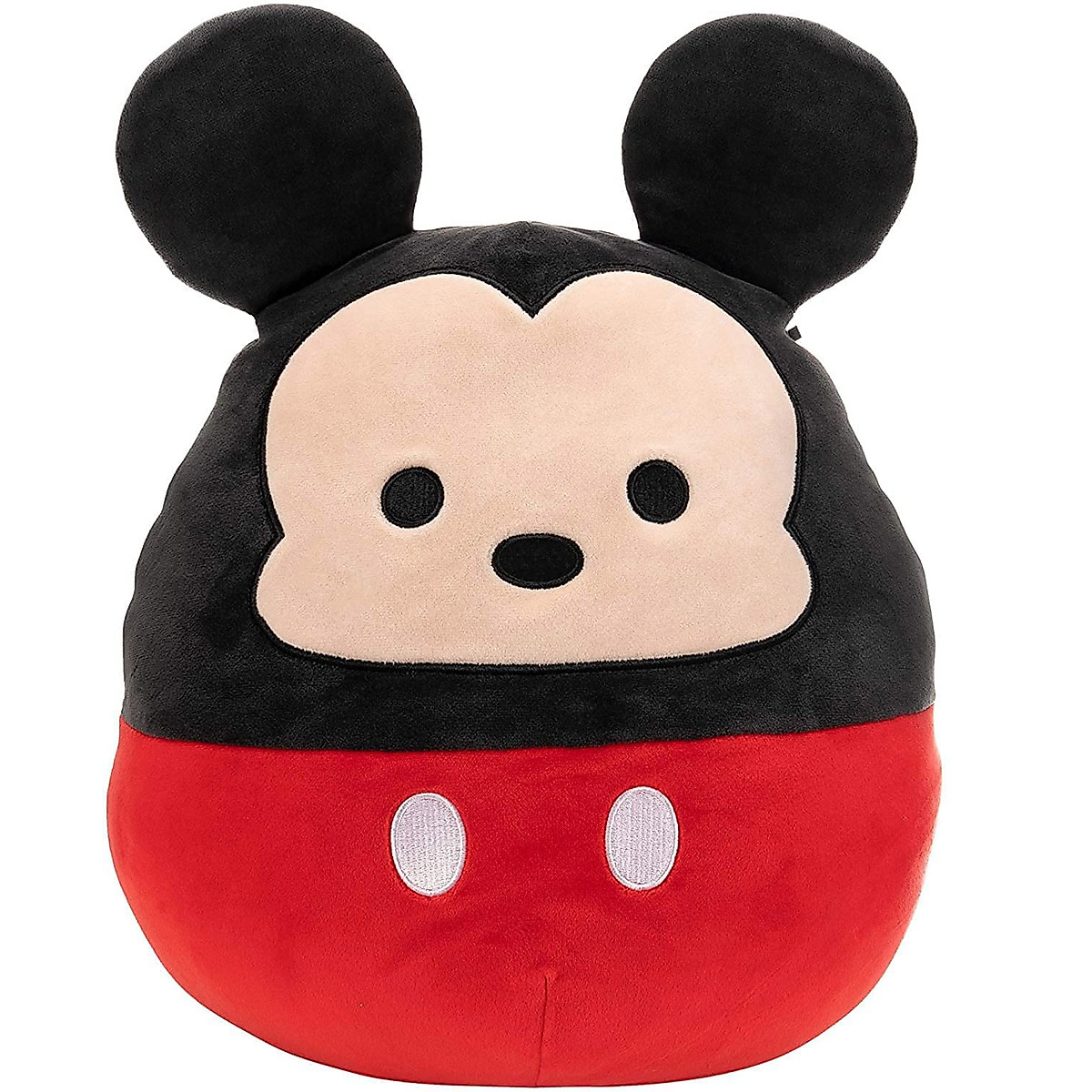 Squishmallows Official Kellytoy Disney Characters Squishy Soft Stuffed Plush Toy Animal (7 Inch, Mickey Mouse)