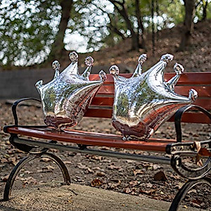 30 Inch Large crown Foil Balloon Mylar Balloons for Birthday,Wedding,Christmas Party Decoration (6pcs,Silver)