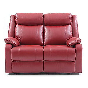 Glory Furniture Ward Love Seats, Red