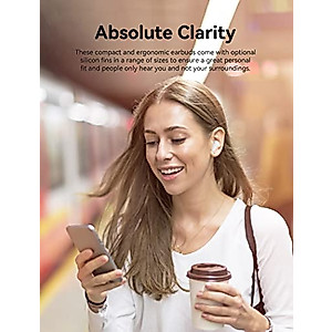 VENTION True Wireless Earbuds - Bluetooth 5.3 TWS Noise Cancelling Earbuds with Charging Case in-Ear Waterproof Sports Headphones with Built-in Microphone Ear Buds for iPhone Android Phone and Gaming