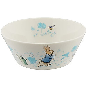 山加商店 Peter Rabbit PR561-358 Bowl, Dish, Approx. 5.1 inches (13 cm), Microwave Safe, Peter, Made in Japan