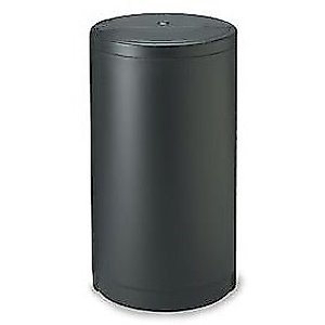 Water softener salt tank brine tank inches with safety float (18x40 Inches Round, Black)