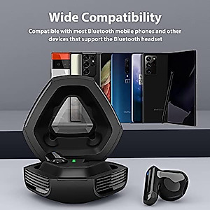 ACAGET Wireless Earbuds, Bluetooth Headphone for Samsung S23 Plus Galaxy S22 Ultra S21 FE A53 Touch Control Stereo Earphone with Mic Headset for Apple iPhone 14 Pro Max 13 12 11 XR Pixel 7 6 iPad Pro