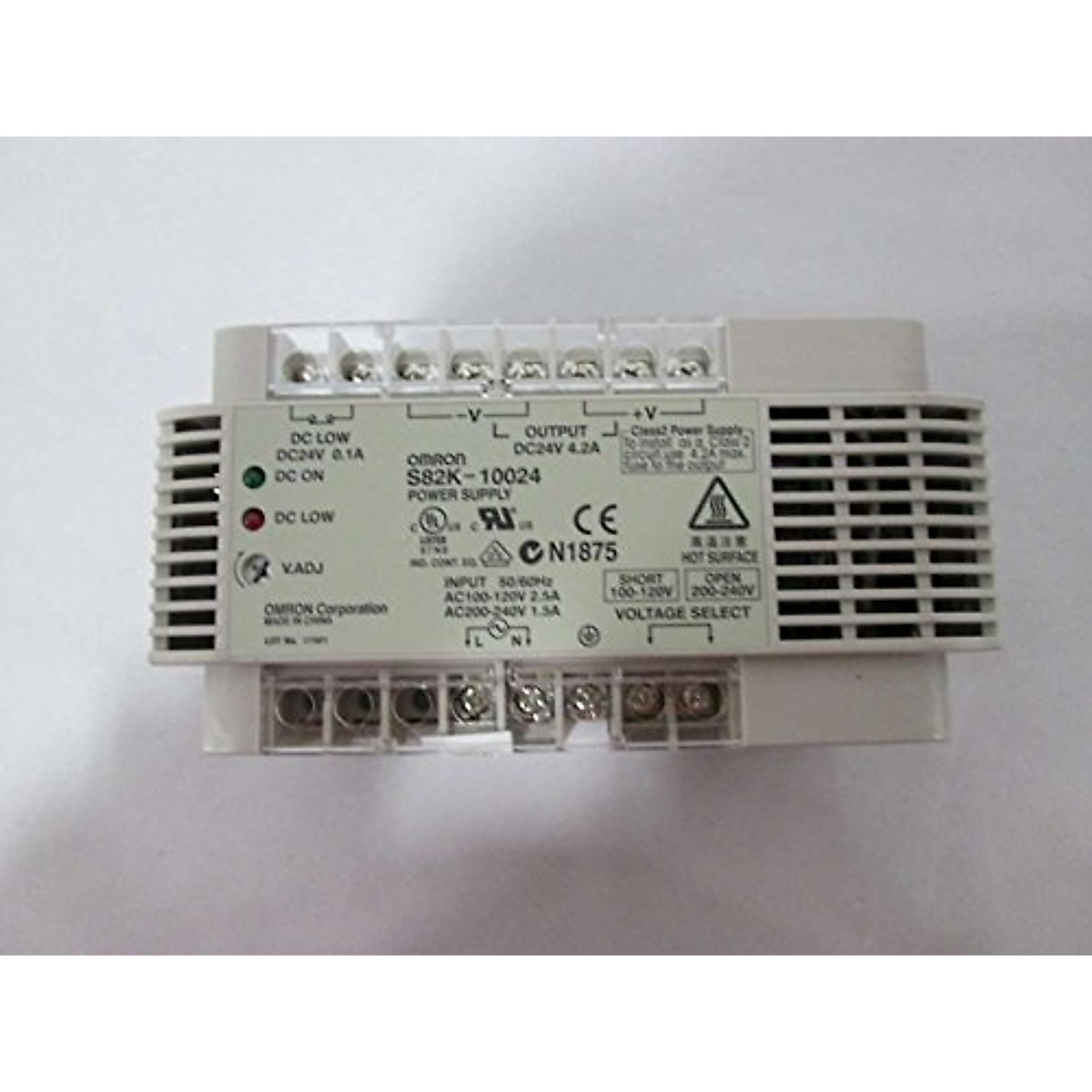 Omron S82K-10024 Power Supply S82K-10024