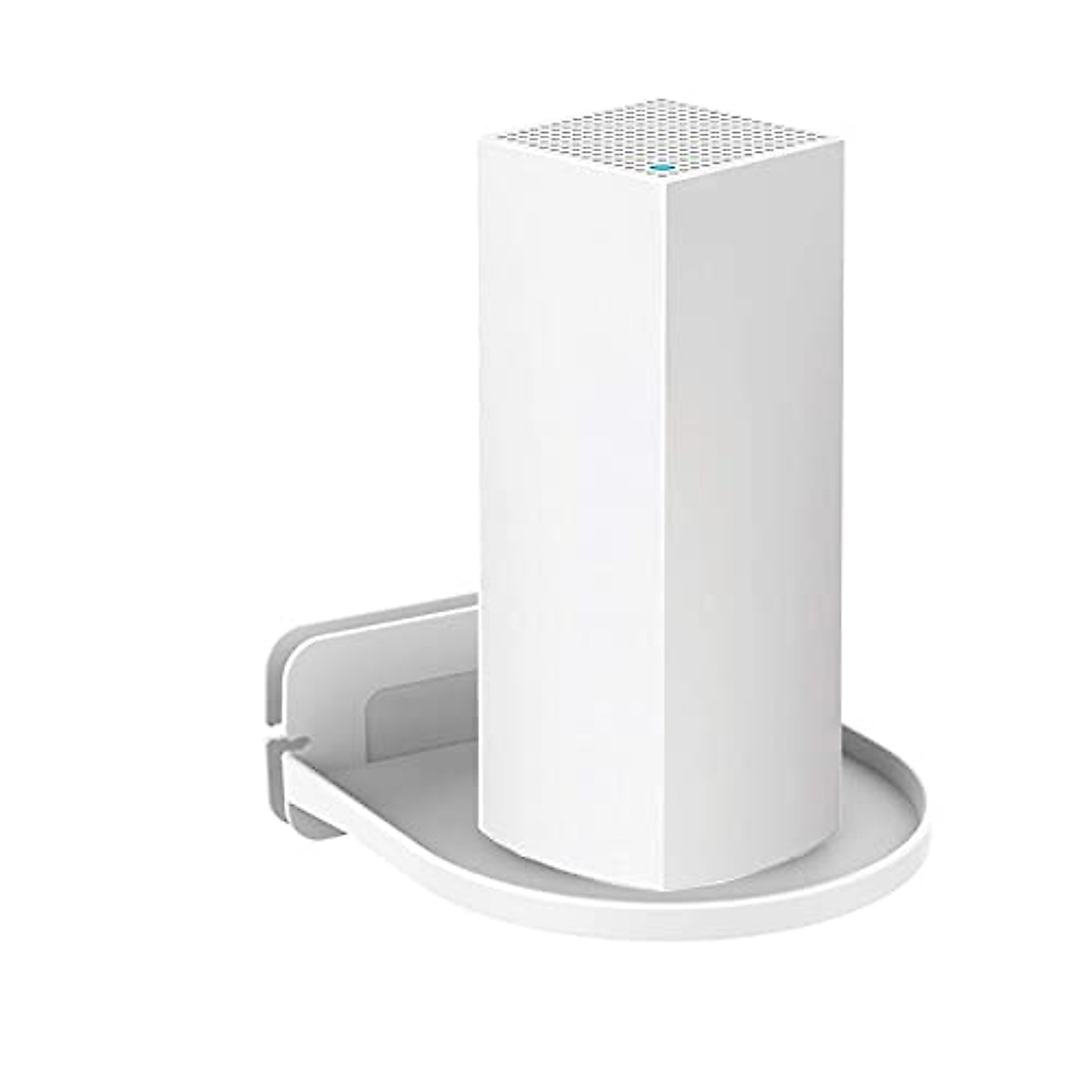 Wall Mount Holder for Google WiFi,Router Stand for Google Nest WiFi Router for Home Mesh WiFi System Support for Tenda Nova Linksys Velop TP-Link D-Link (White)