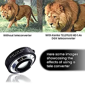 Kenko TELEPLUS HD DGX 1.4x Teleconverter for Nikon F-Mount G/E Type Lenses