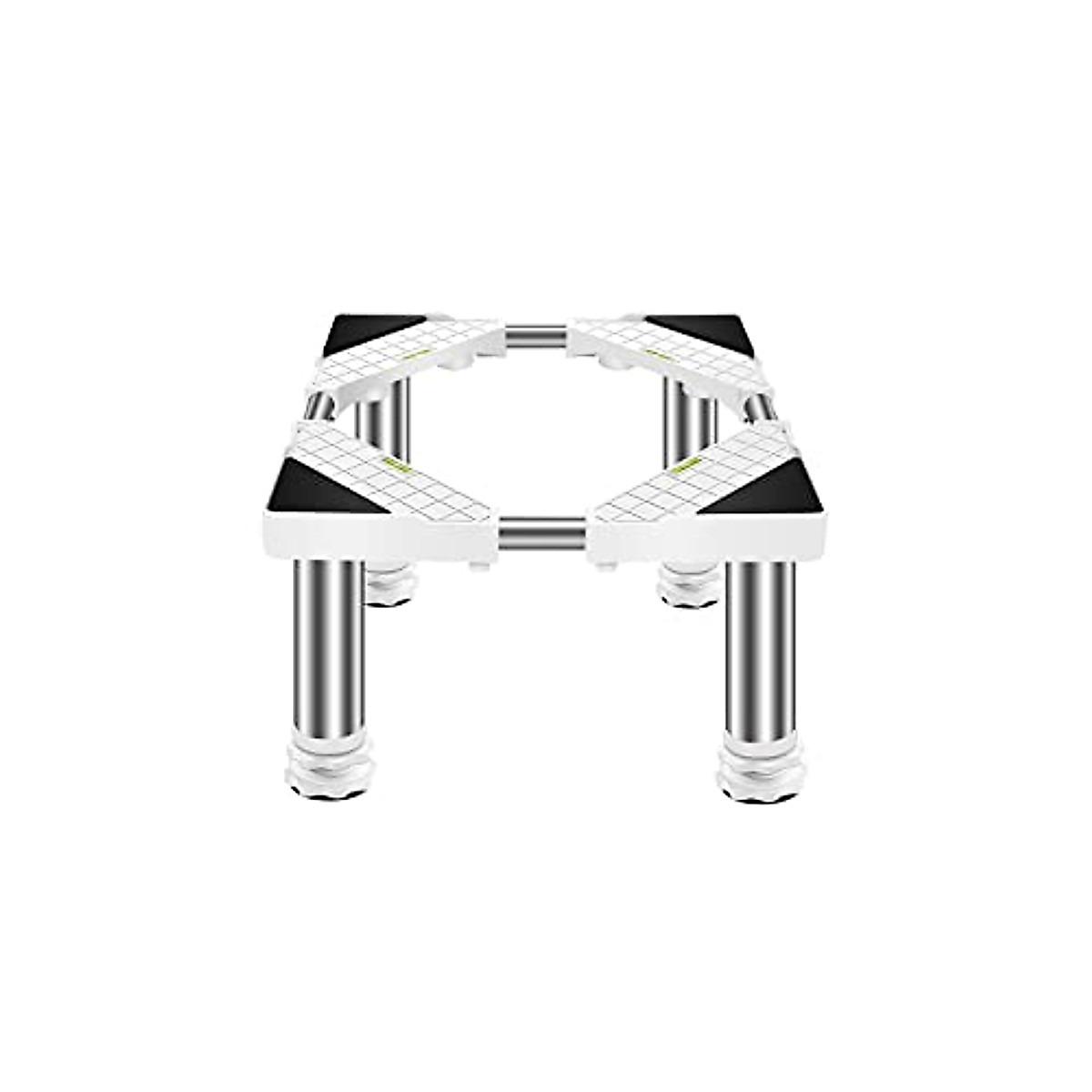 MQZHUK Refrigerator Base Stand Heightened Air Conditioner Base 4Legs- Height 5.9 in Adjustable Plant Container Rack LengthWidth 17.7~25in Plant Stands Pot Flower Holder,Max Load 460LB