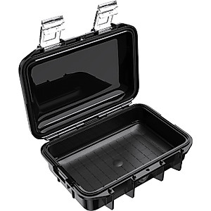 Pelican M40 Micro Case - Waterproof Case (Dry Box, Field Box) for iPhone, GoPro, Camera, Camping, Fishing, Hiking, Kayak, Beach and More (Black)