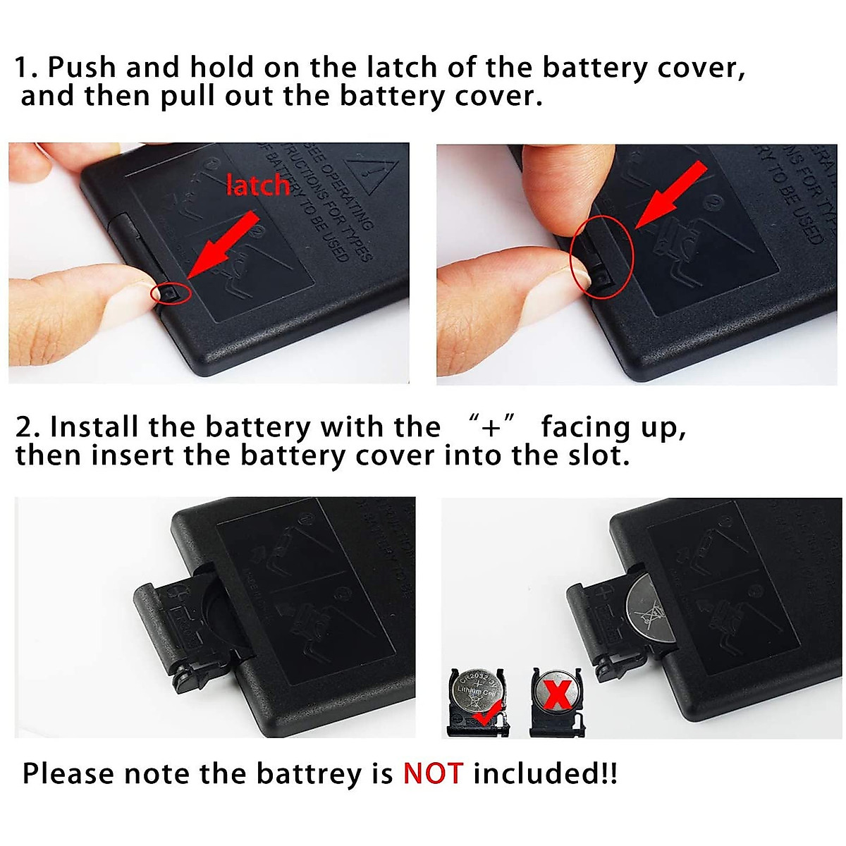 CHUNGHOP Remote Control with Cover Replacement for Bose Music System I II III IV, Compatible with Bose Sound Touch Music Radio System (Remote+Red Cover)