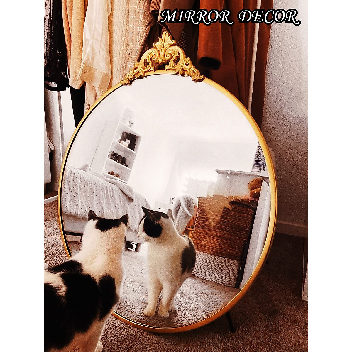 MUXSAM 4-Pack Wood Applique Onlay, Unpainted Wooden Carved Corner Decals, Retro Carvings Embellishments for Door Cabinet Bed Wall Mantel Mirror Wardrobe Cupboard Dresser Upgrade, 10x10cm/3.9x3.9in