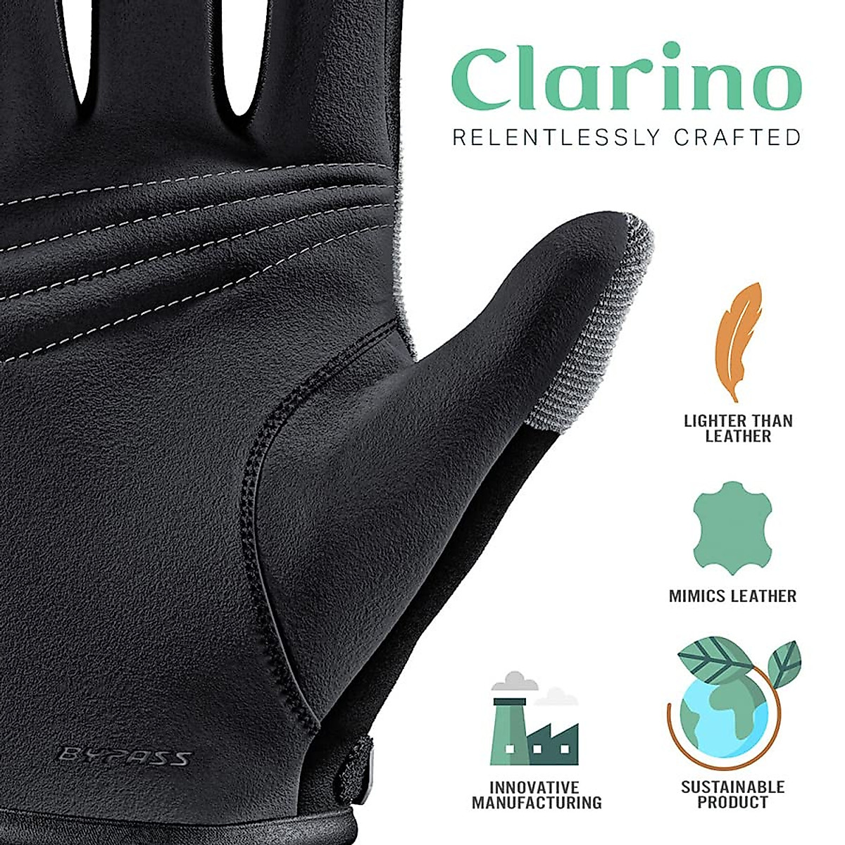 Wildhorn Bypass Cycling Gloves - Mountain Bike Gloves Biking Gloves. Bicycle Gloves Men/Women. MTB Gloves Bike Gloves for Men Cycling. Hiking Gloves