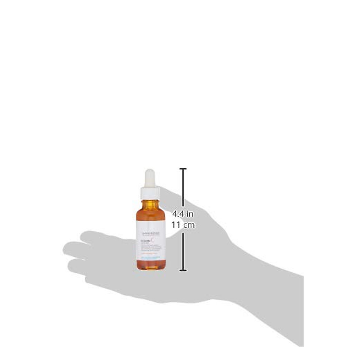 La Roche-Posay Pure Vitamin C Face Serum with Hyaluronic Acid & Salicylic Acid, Anti Aging Face Serum for Wrinkles & Uneven Skin Texture to Visibly Brighten & Smooth. Suitable for Sensitive Skin