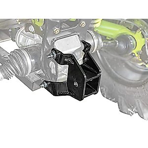 SuperATV Rear Receiver Hitch for Can-Am Renegade (See Fitment) | Made of 1/4" Heavy-Duty Steel | Fits Standard 2" Attachments | 1,650 LB. Max Towing Capacity (May Exceed ATV's max) | Powder Coated