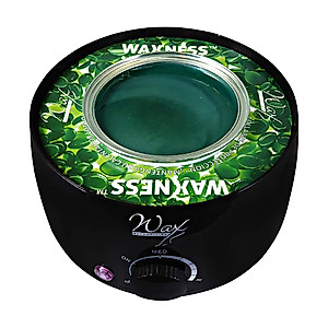 Waxness Waxing Protection Collars 50 Pack Green Fits Most 14-16 Ounces Tins and Pots