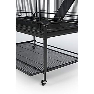 Prevue Pet Products Deluxe Critter Cage 484B, Black
