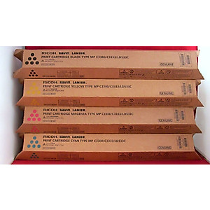 Ricoh 841276 / 841277 / 841278 / 841279 Print Cartridge Set (Black, Yellow, Magenta, Cyan)