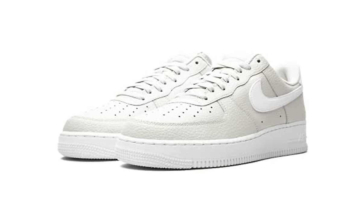 Shop Nike Air Force 1 '07 Basketball Shoe - Lt Bone White