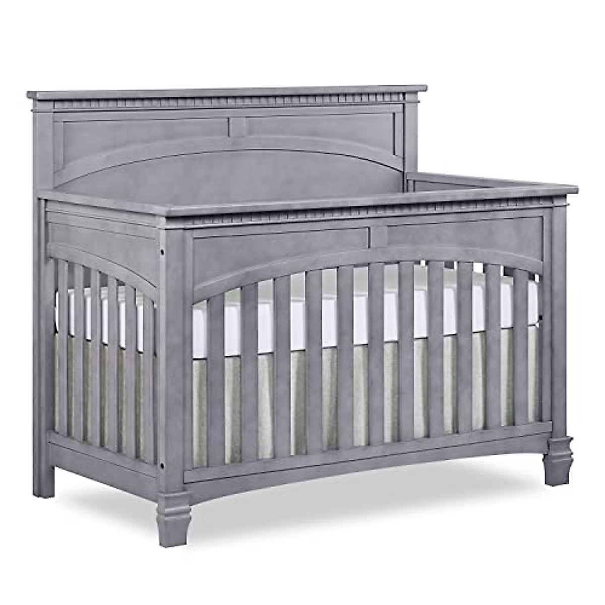 Evolur Santa Fe 5-in-1 Convertible Crib, Storm Grey