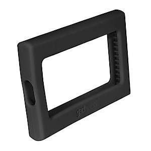 getgear Silicone Bumper for Samsung T7, T7 Touch Portable SSD - 1TB, 2TB, 500GB, USB 3.2, Strong-Shock Absorbing, Slip-Resistant- Black (Black)