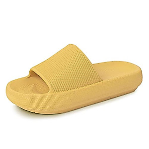 Menore Cloud Slippers for Women and Men Quick Drying, EVA Open Toe Soft Slippers, Non-Slip Soft Shower Spa Bath Pool Gym House Sandals for Indoor & Outdoor